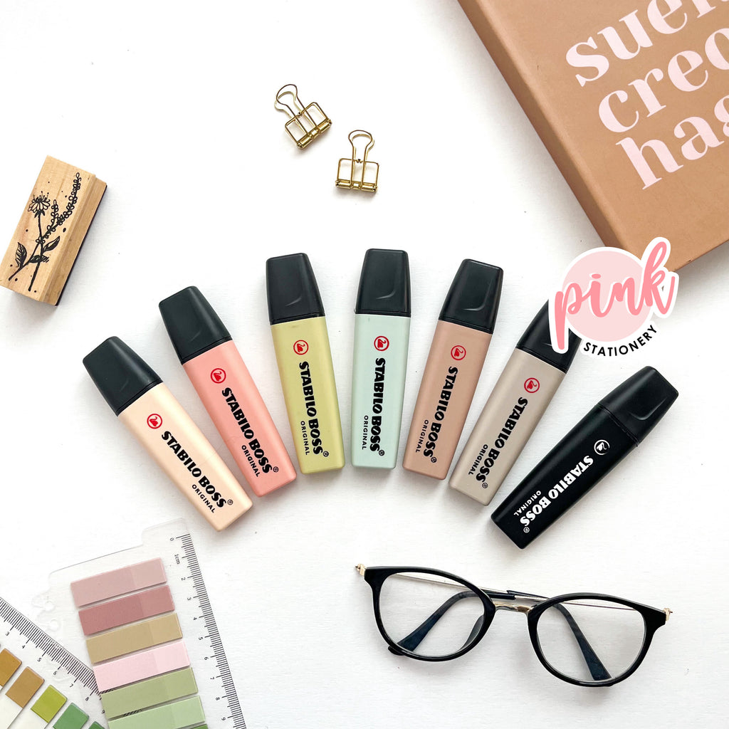 Stabilo Boss Nature Colors – Pink Stationery