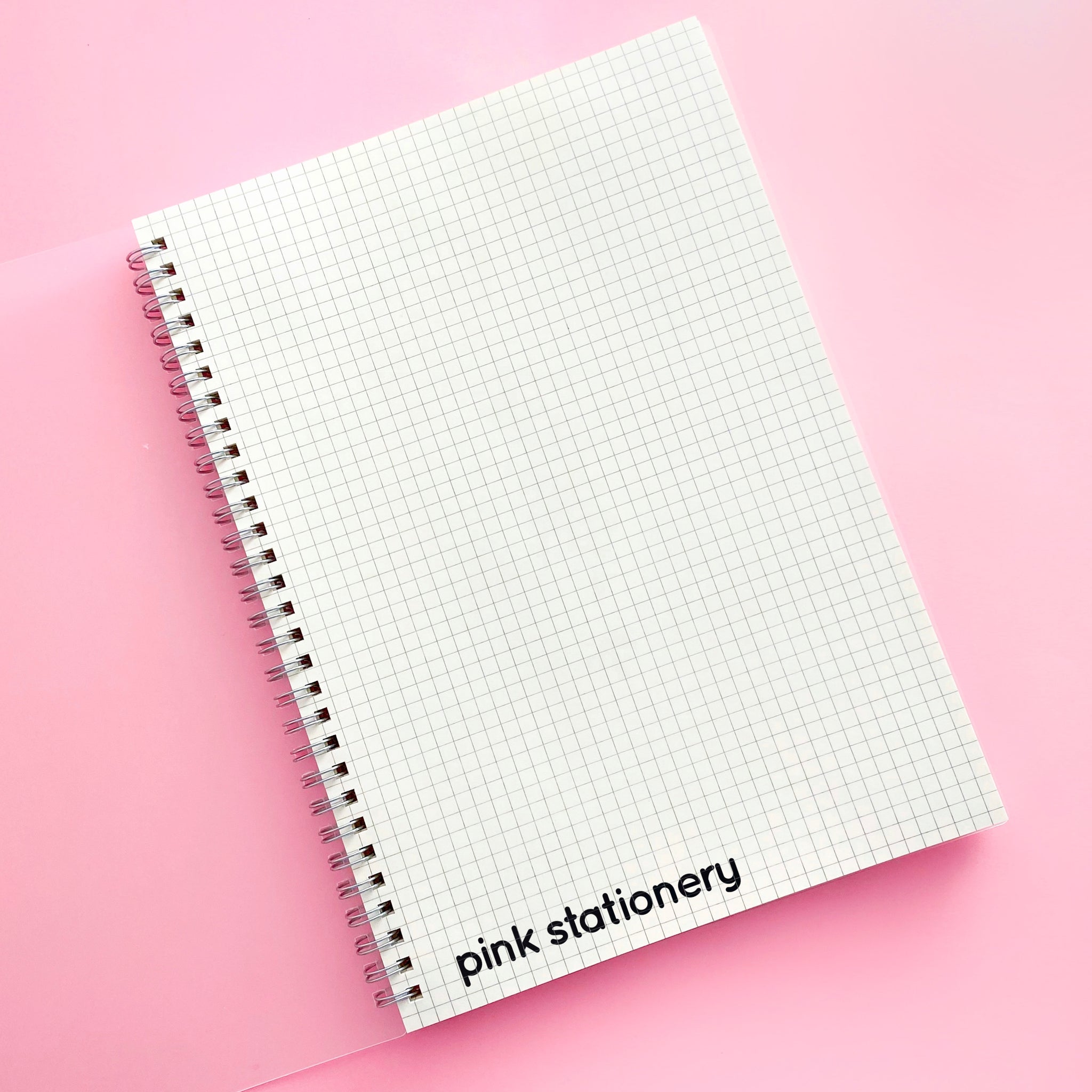 Libreta DEPAI cuadriculada A4 / B5 / A5 – Pink Stationery
