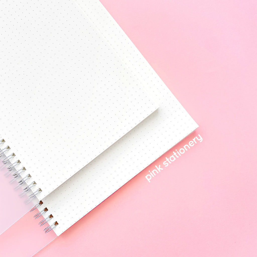 Libreta DEPAI punteada A4 / B5 / A5 – Pink Stationery